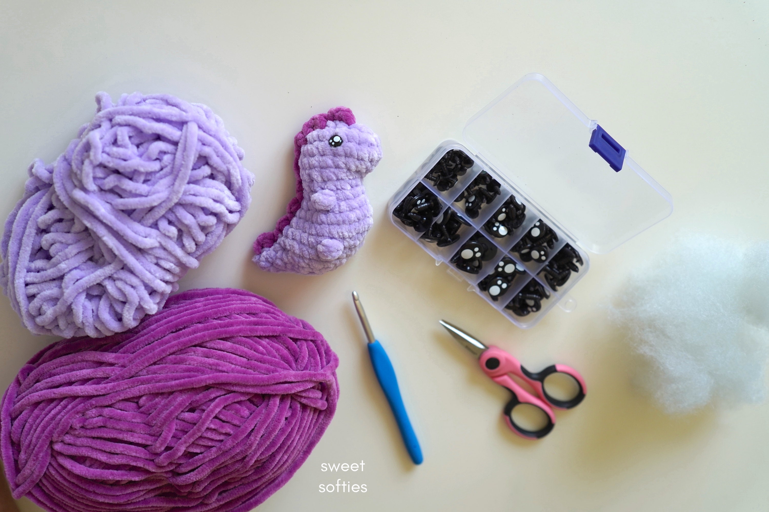 TINY-REX the Pocket Dino Amigurumi Crochet Pattern Free DIY - Etsy