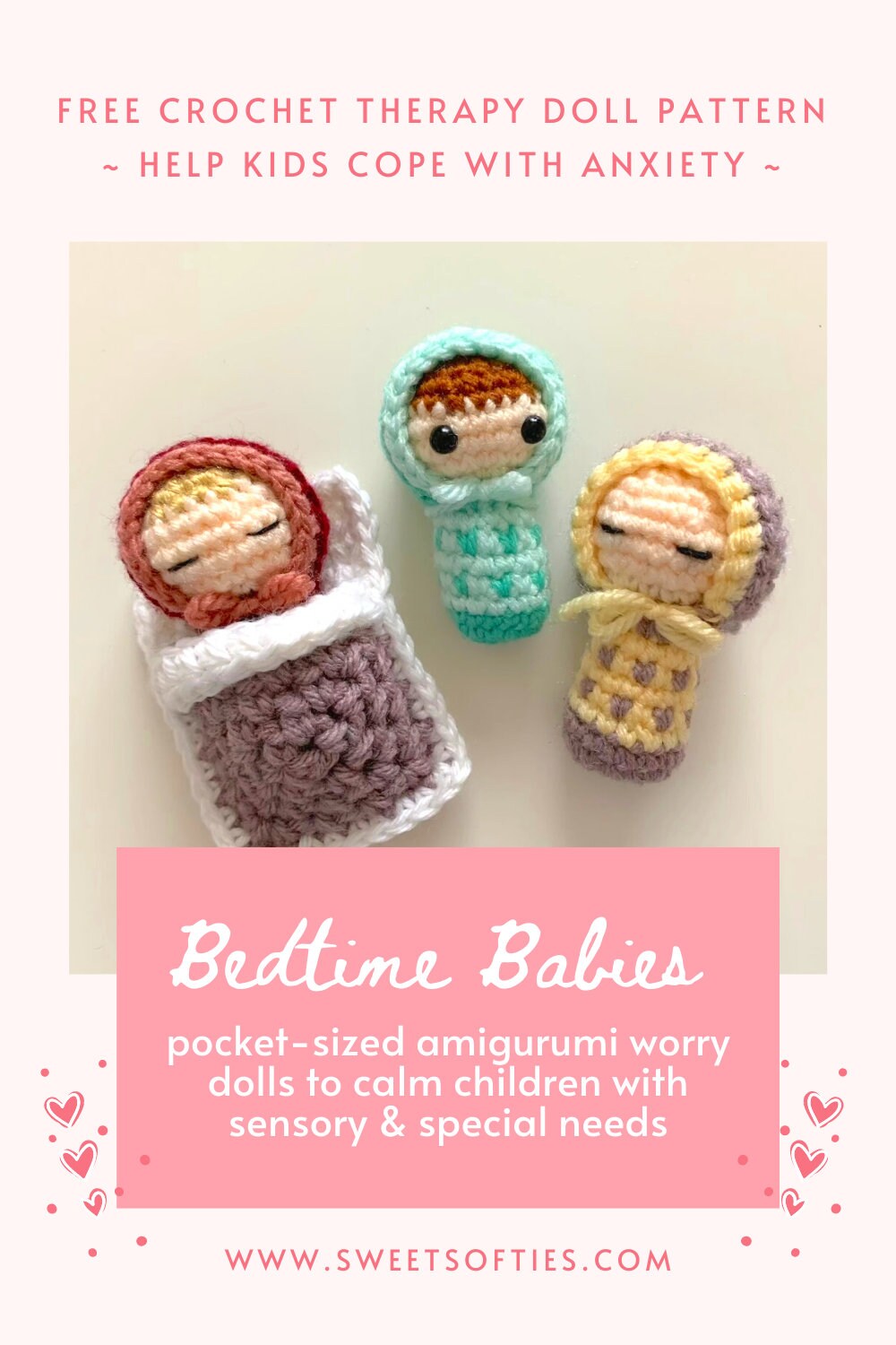 BEDTIME BABIES Free Crochet Pattern DIY Tutorial Quick Easy - Etsy UK