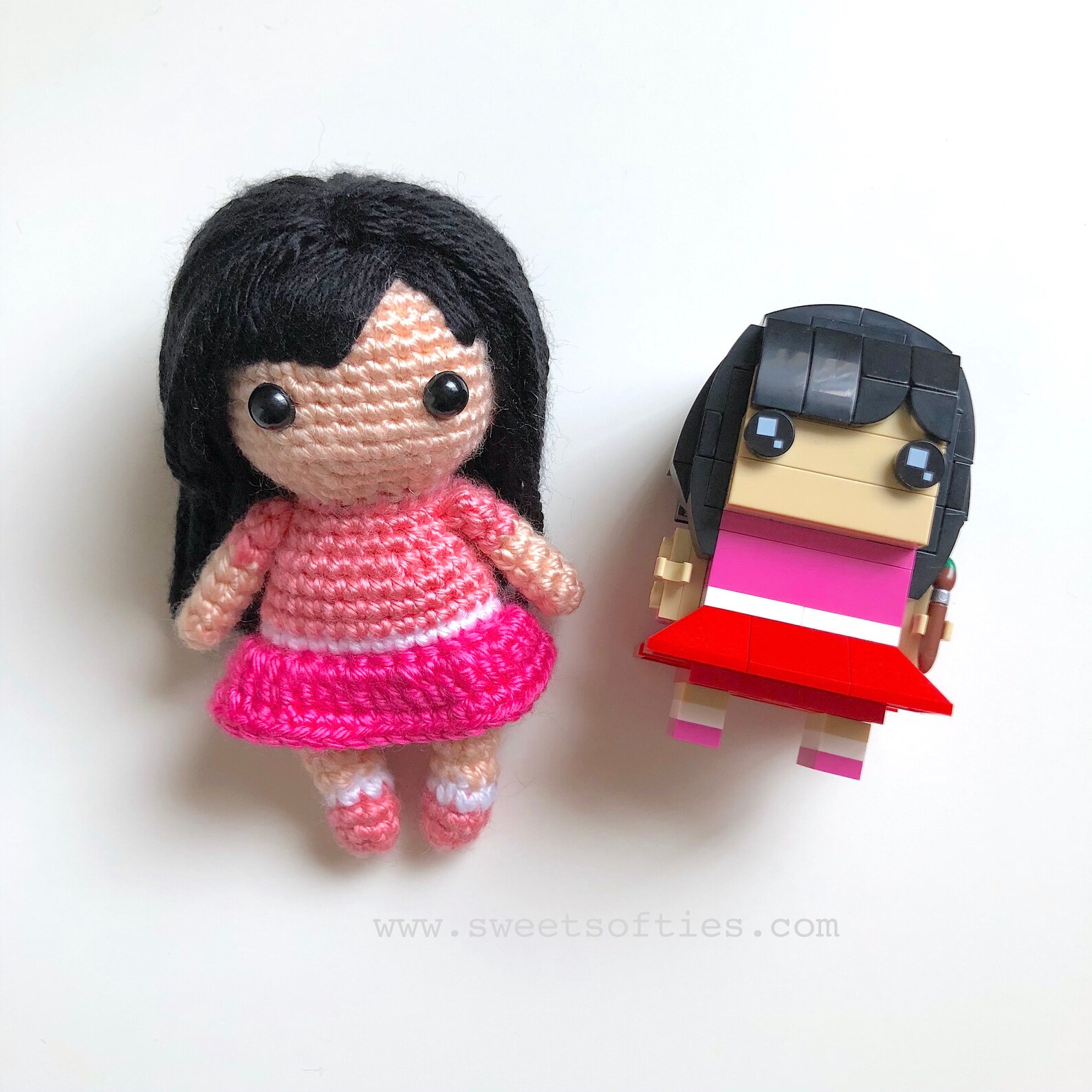 2-PACK Amigurumi Crochet Pattern & Tutorial 'mini Me' | Etsy