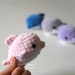 3-in-1 Flipper Friends Pocket Whale, Narwhal, Dolphin Amigurumi Crochet ...