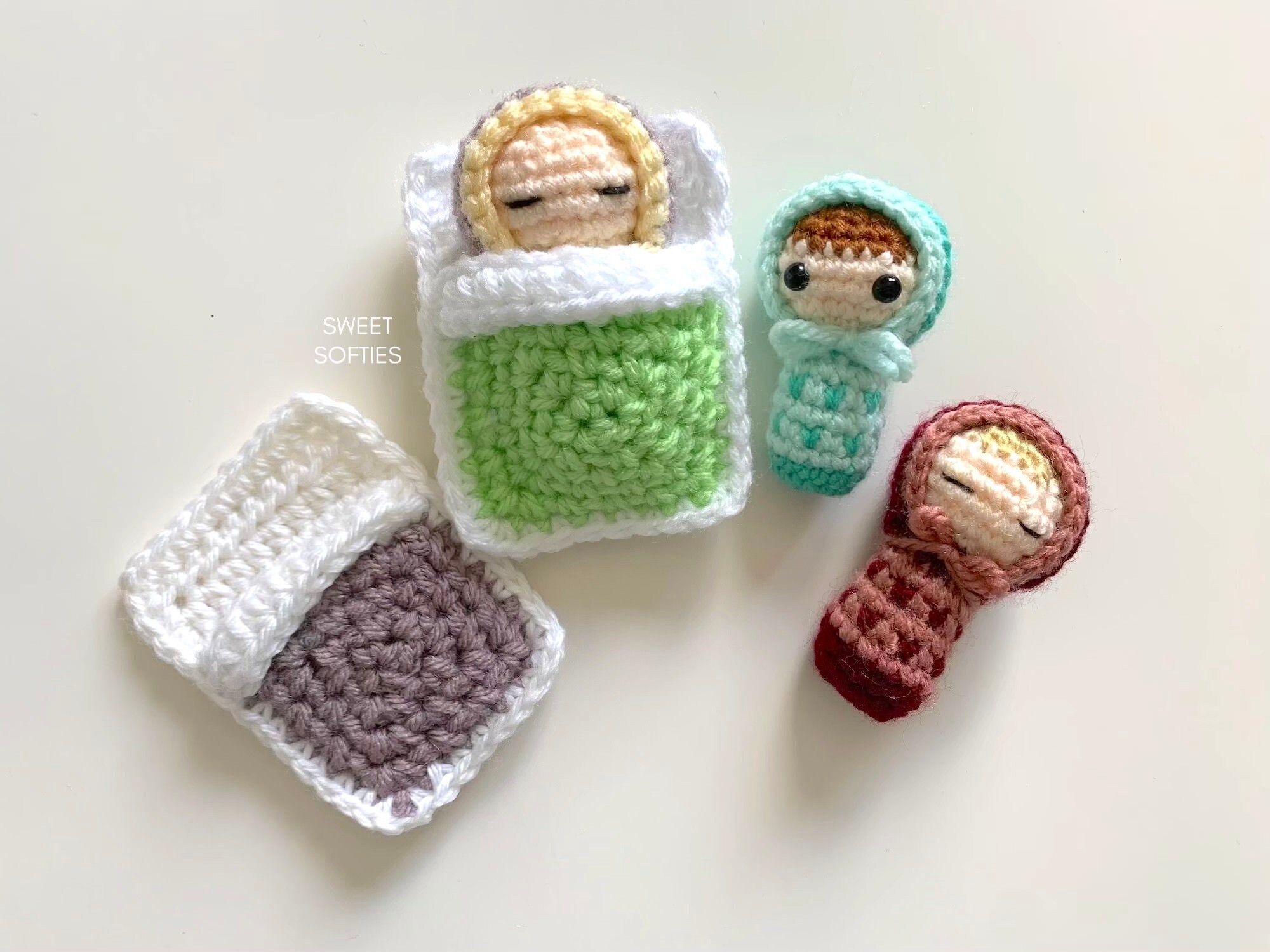 BEDTIME BABIES Free Crochet Pattern DIY Tutorial Quick Easy - Etsy UK