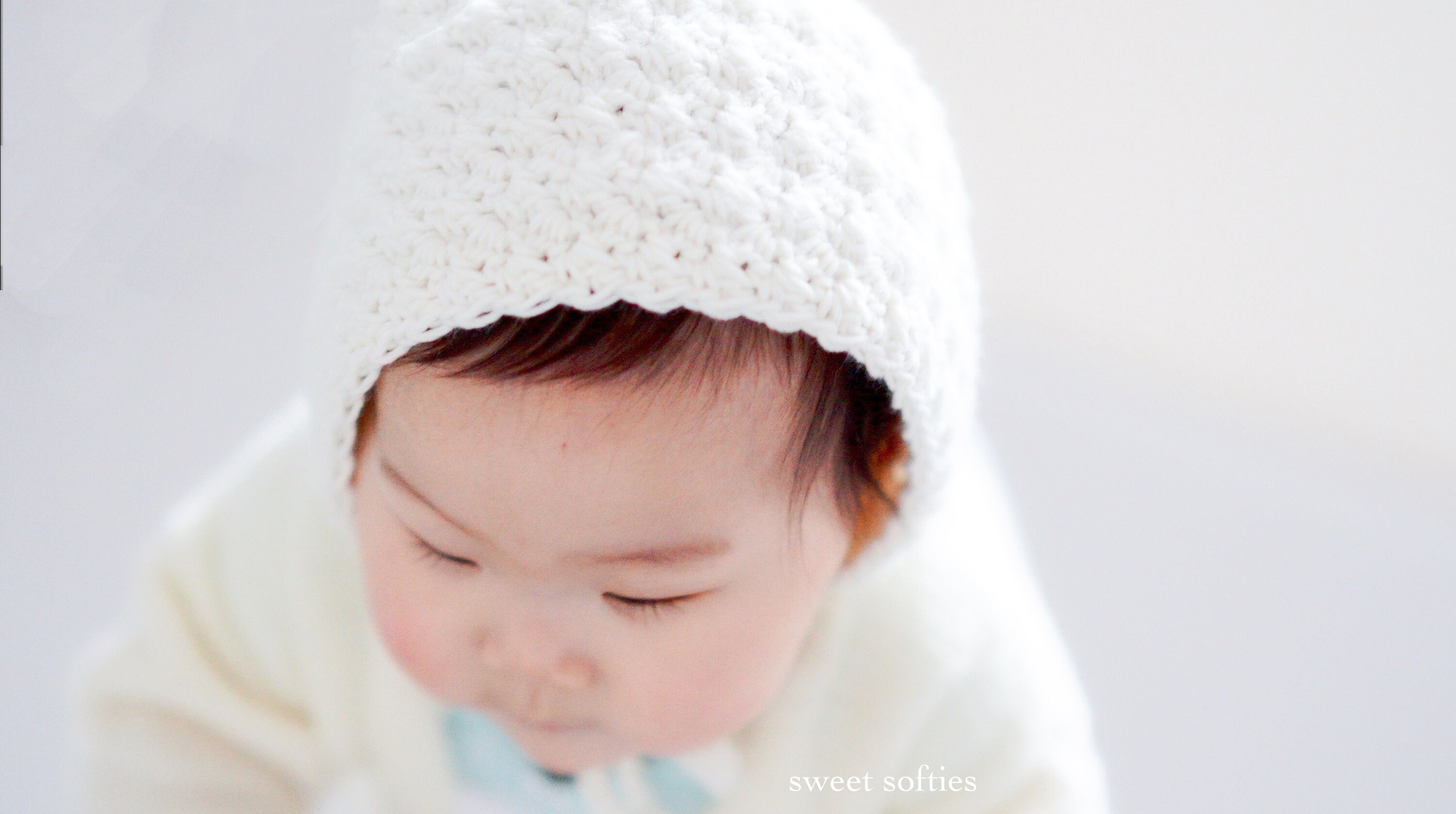 CLASSIC BONNET Crochet Pattern (DIY Tutorial Quick Easy Cute Hat ...