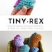TINY-REX the Pocket Dino Amigurumi Crochet Pattern · Free DIY Video ...
