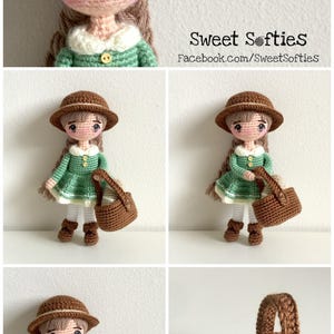 Mori Girl Doll Amigurumi Crochet Pattern - Fairy Tale Kawaii Anime ...
