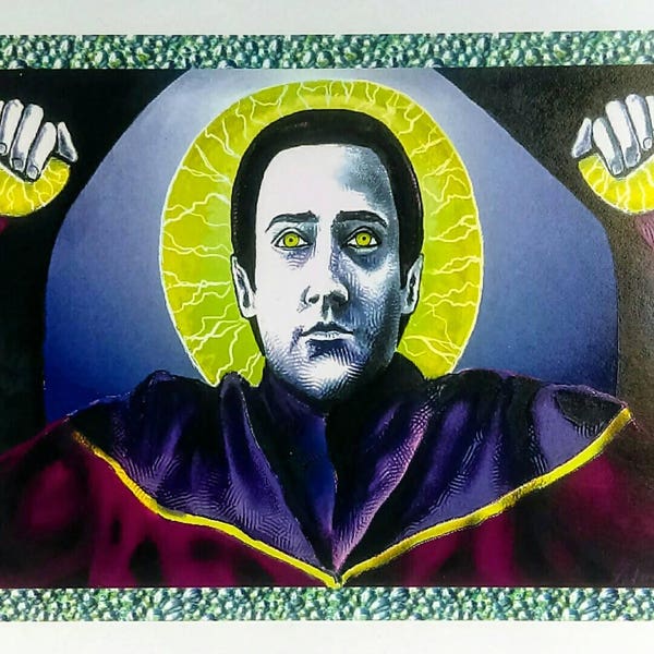 Data Star Trek - Etsy