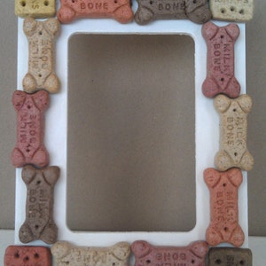 Doggie Bone Picture Frame,original Design Dog Picture Frame,dog Bone ...