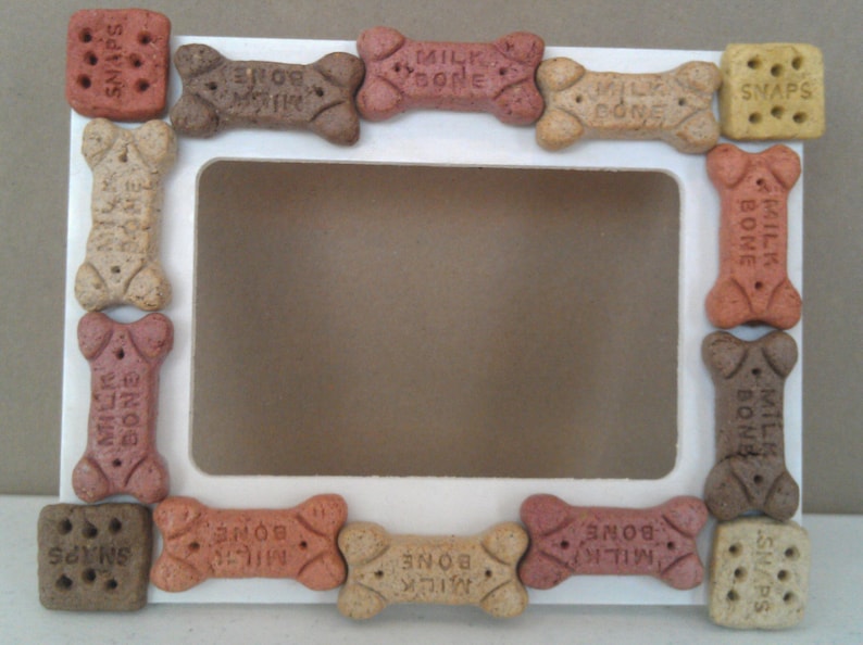 Doggie Bone Picture Frame,original Design Dog Picture Frame,dog Bone ...