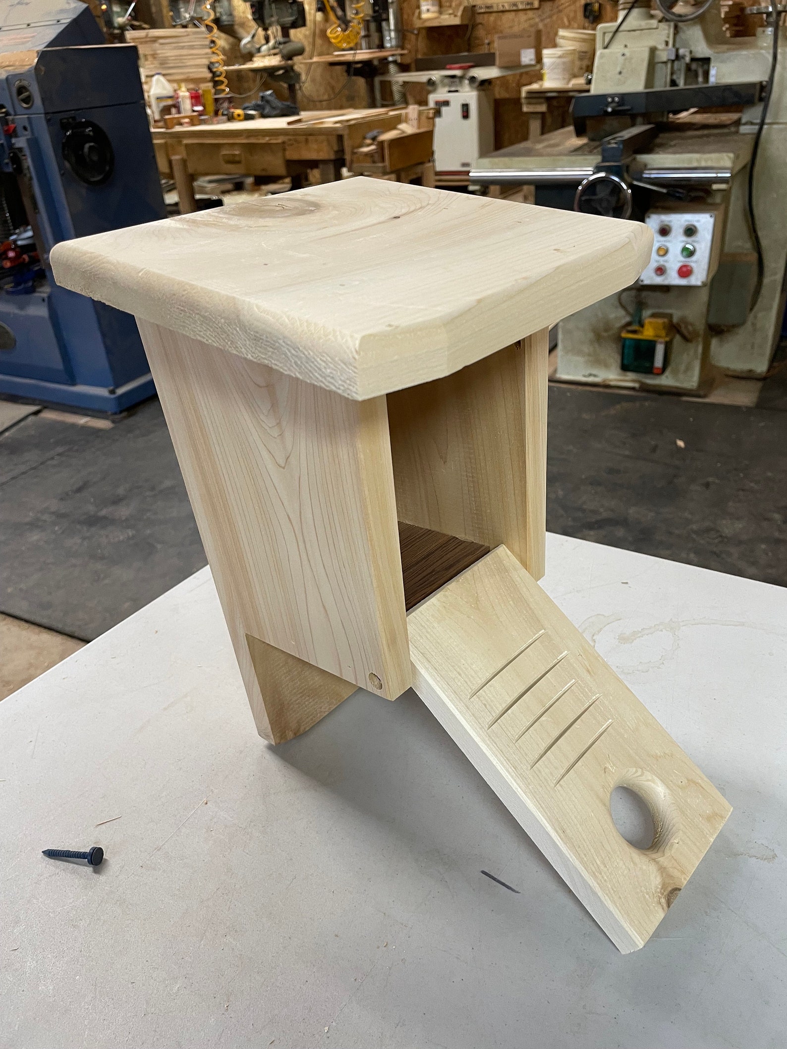 House Wren Nest Box, White Cedar - Etsy