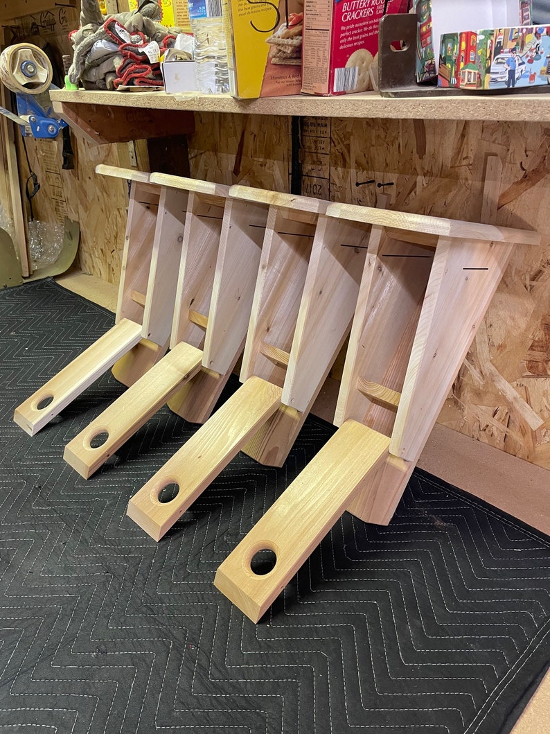Petterson Style Blue Bird Boxes (4 Boxes), White Cedar - Etsy