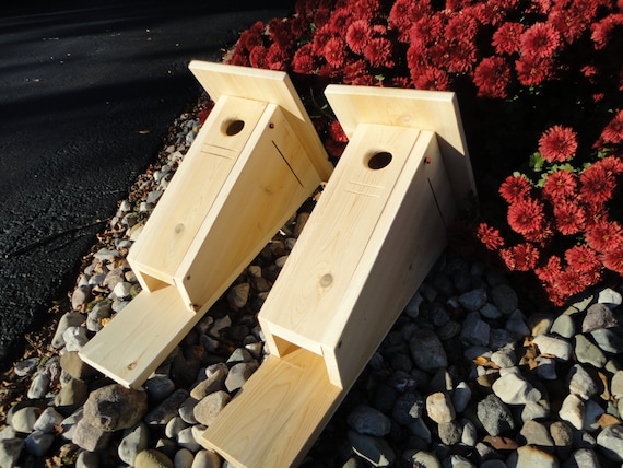 Petterson Style Blue Bird Boxes 2 Boxes - Etsy