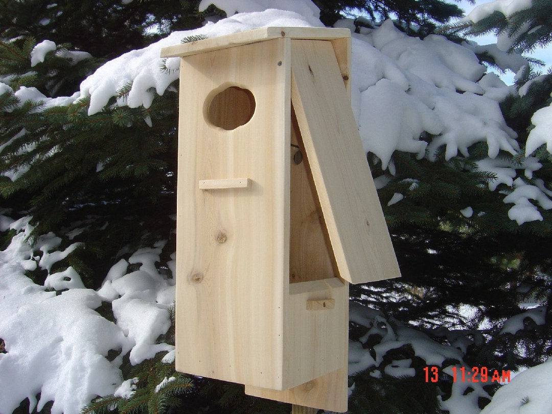 Wood Duck Nesting Box, Cedar, Split Door - Etsy