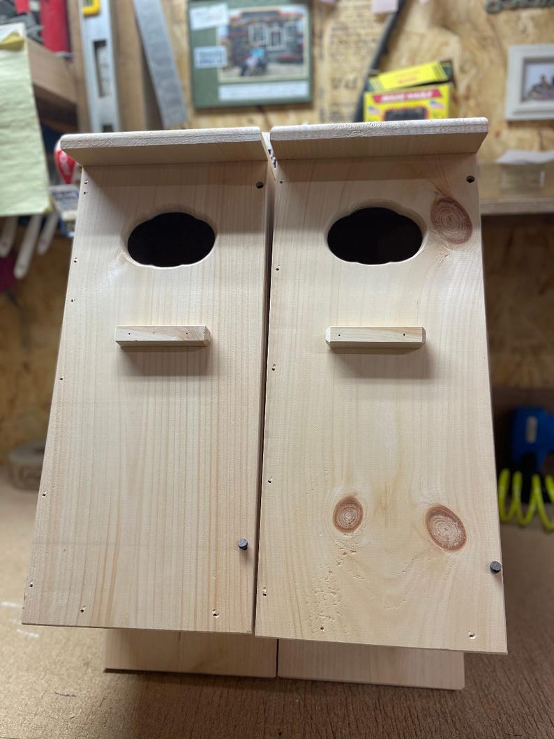Wood Duck Nest Box, Full Door Design, 2 Boxes. - Etsy