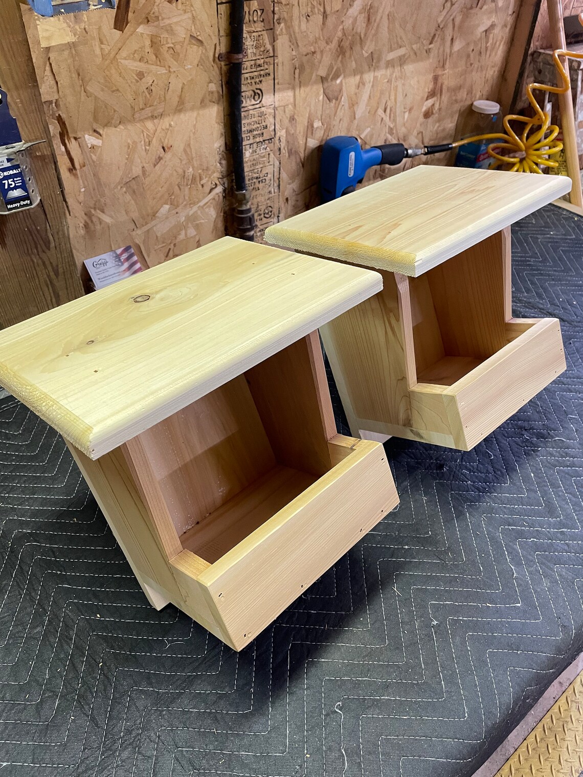 Cardinal Nest Boxes - 2 Pack, White Cedar - Etsy
