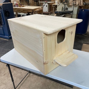 Barn Owl Nesting Box Kit - Etsy