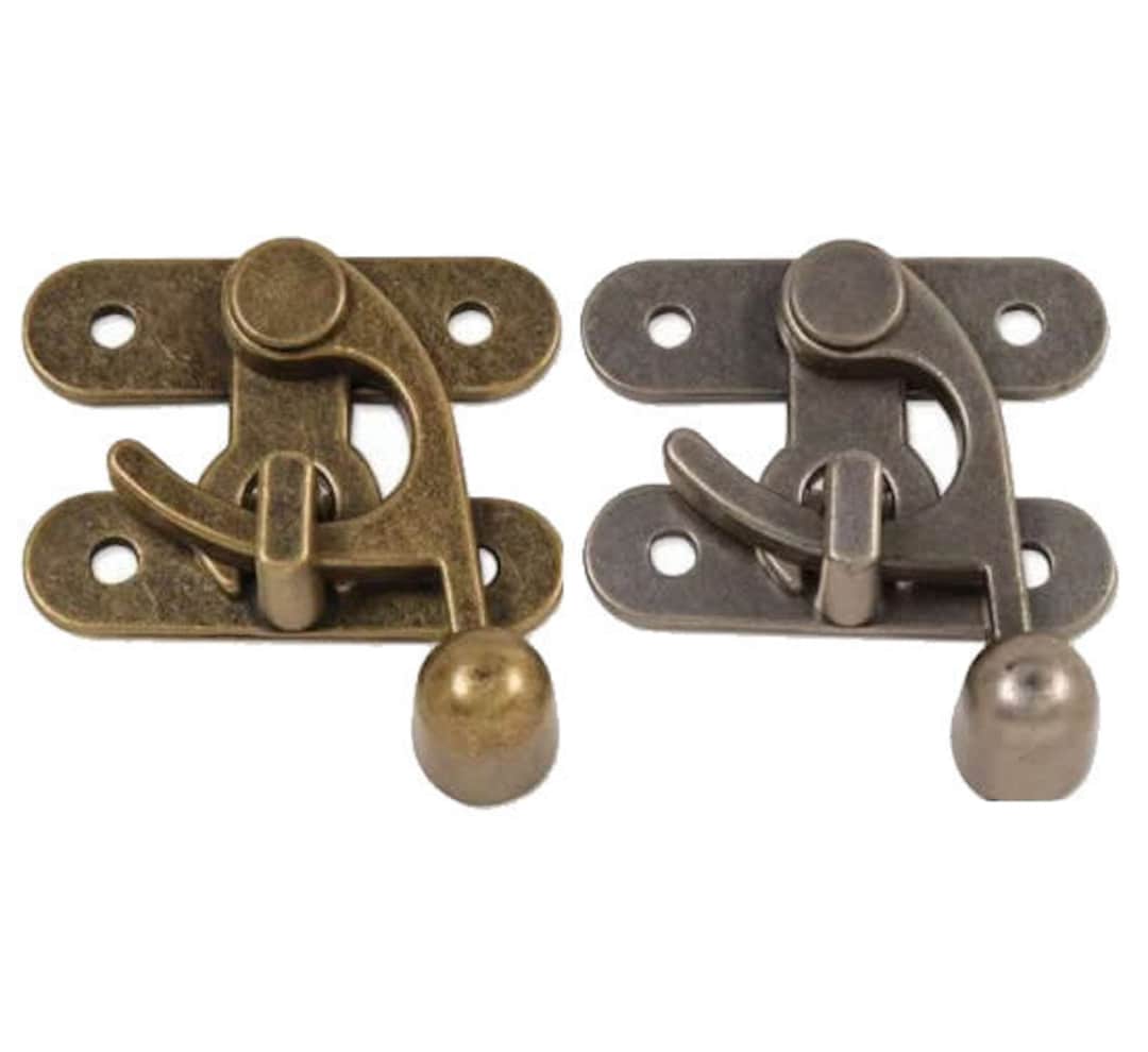 Large Swing Clasp Antiqued Silver Hardware - Industrial Steampunk ...