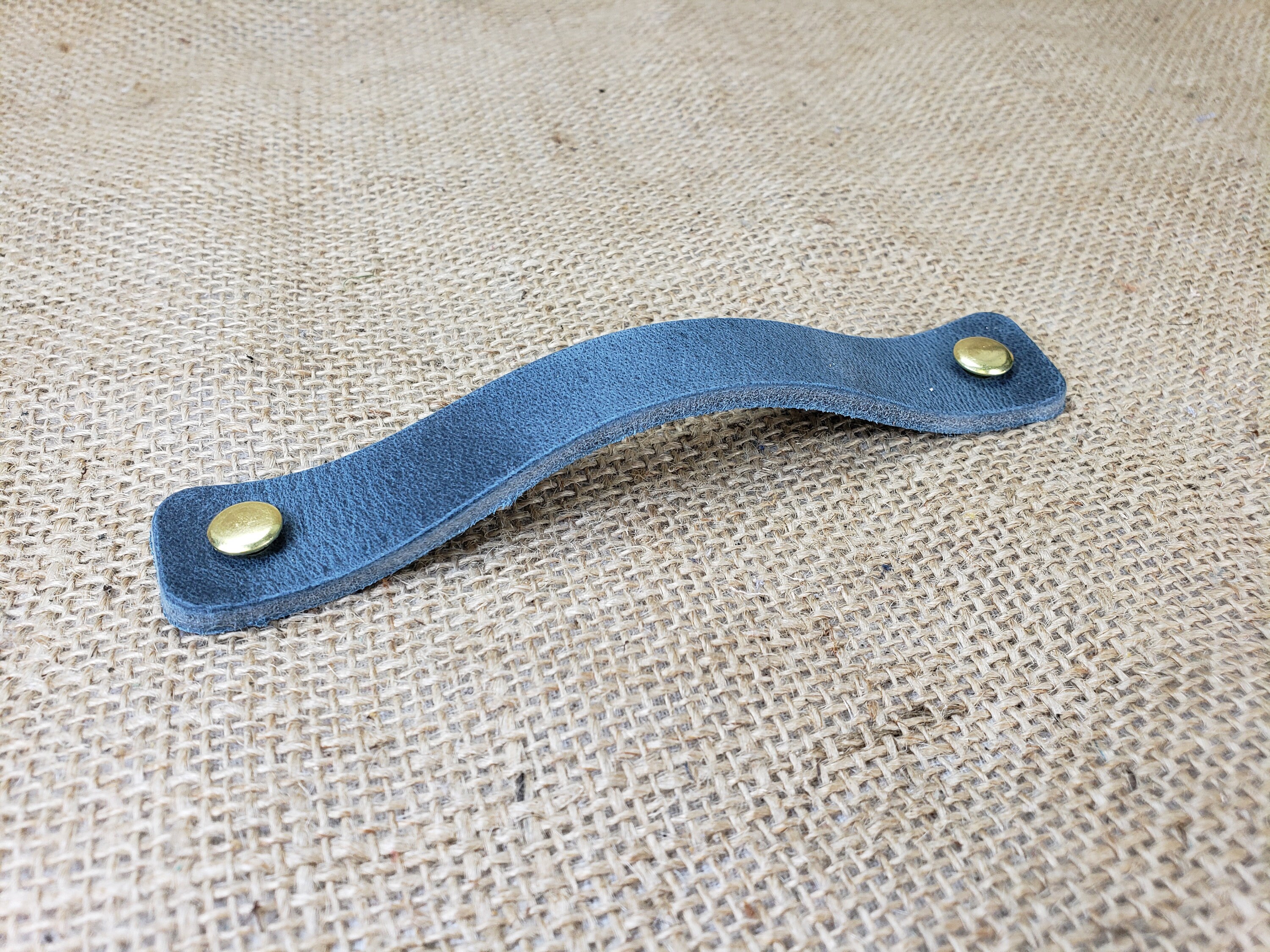 Leather Drawer Pulls Leather Cabinet Handles Leather Knob | Etsy