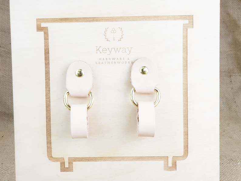 Leather Drawer Handles Leather Cabinet Pulls Leather Knob - Etsy