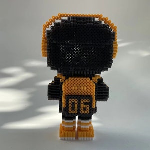 Instant Download! 3D Perler Bead Pattern Mr Bone Skeleton - Etsy