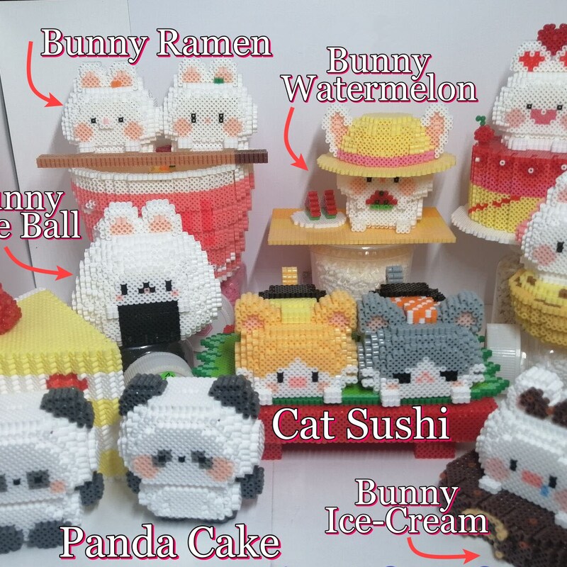 Cat Perler Bead Patterns - Etsy