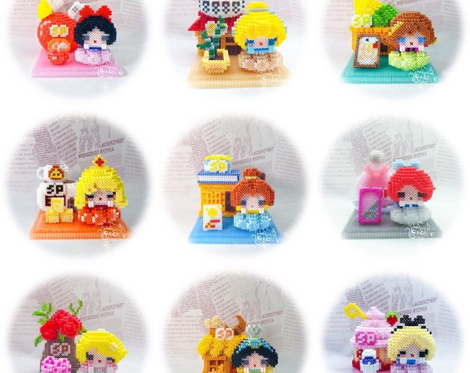 Dumbo the Elephant 3D Perler Bead Pattern Tutorial - Etsy Canada