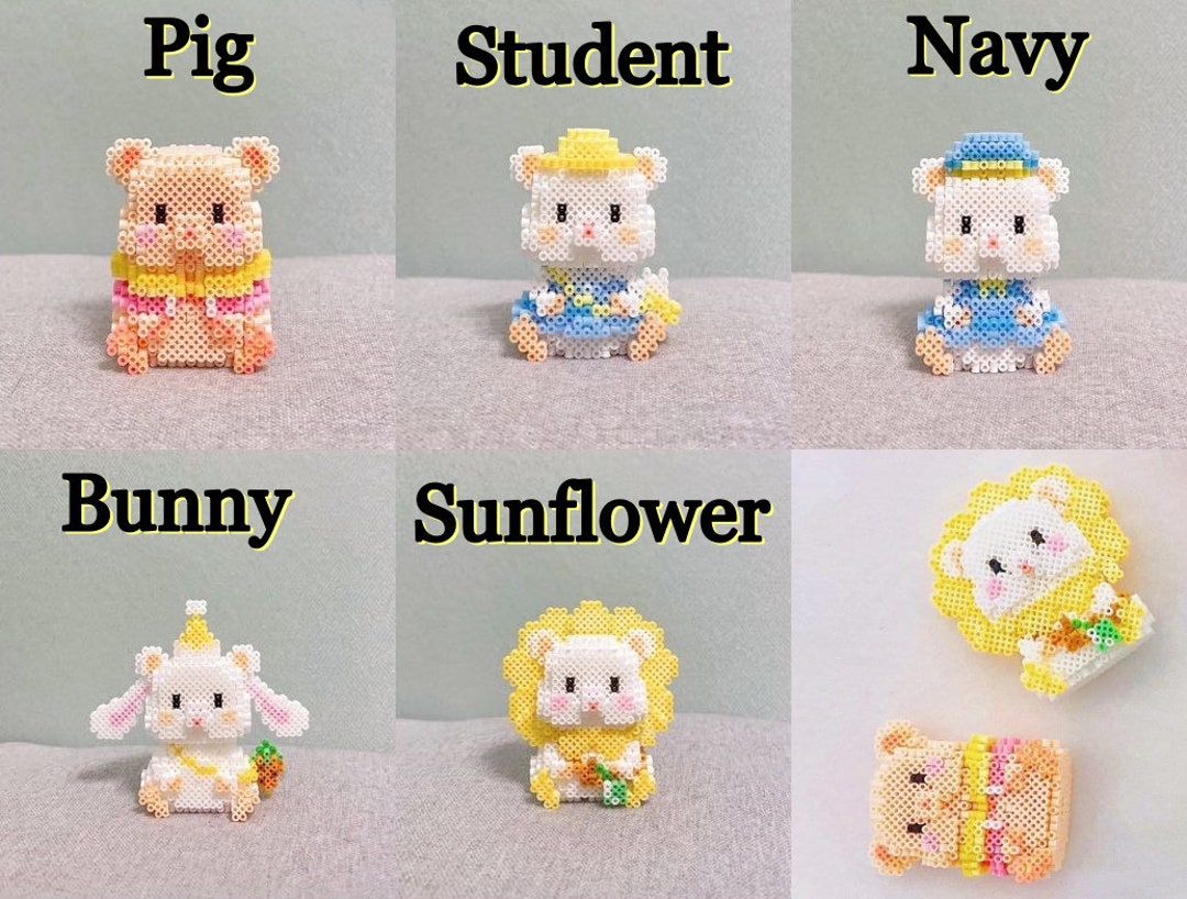 3D Perler Bead Pattern Squeaky Mouse - Etsy