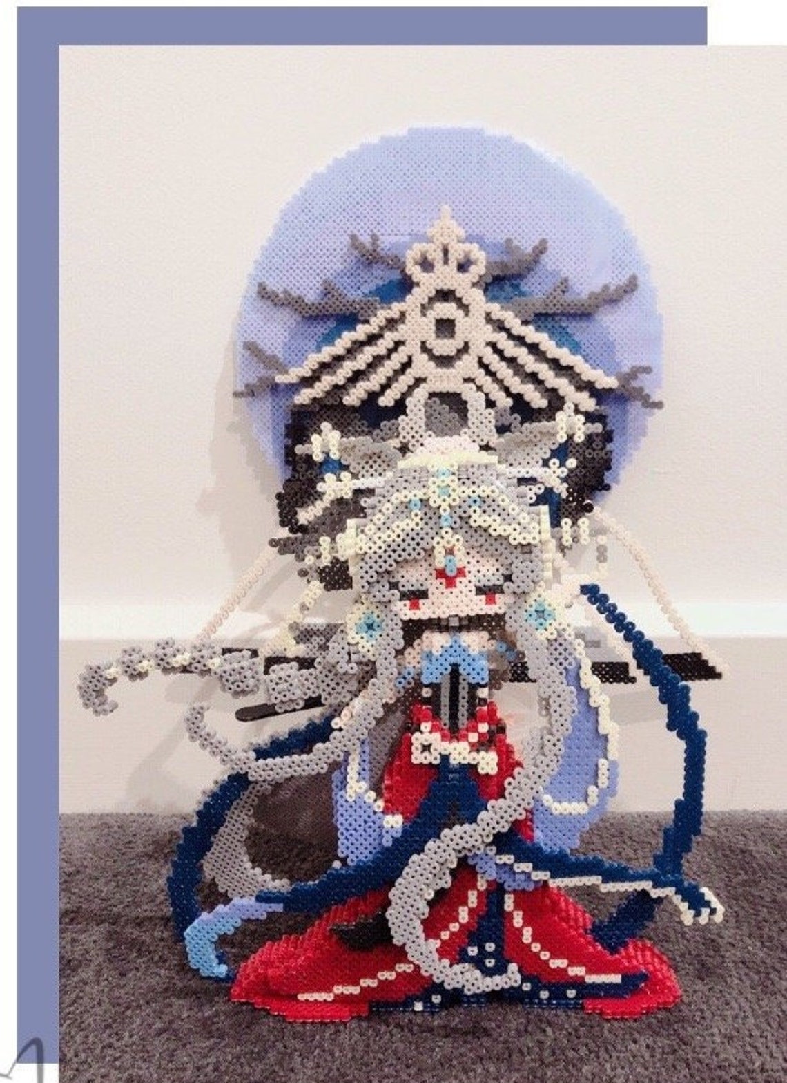 Instant Download 3D Perler Bead Pattern Immortal Goddess Star - Etsy