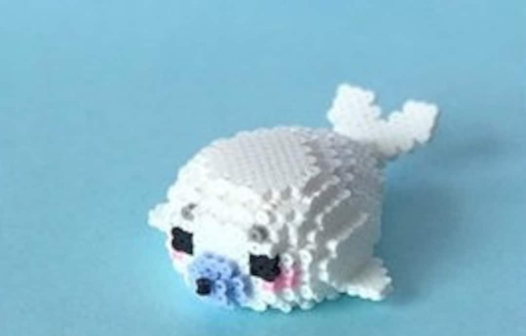 Instant Download! 3D Perler Bead Pattern Cute Seal - Etsy Canada