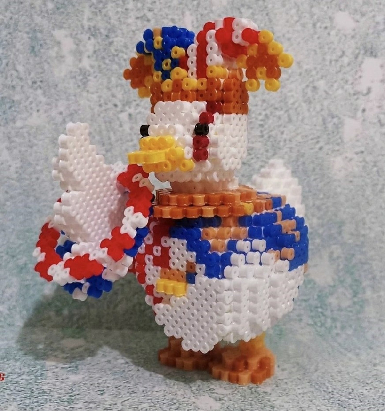 Instant Download Set of 4 3D Perler Bead Pattern Duck Tale - Etsy
