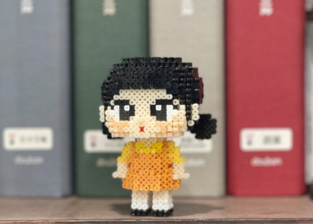 Instant Download! 3D Perler Bead Pattern Squid Game Doll - Etsy