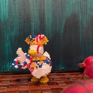Instant Download! Set of 4 3D Perler Bead Pattern Duck Tale! - Etsy