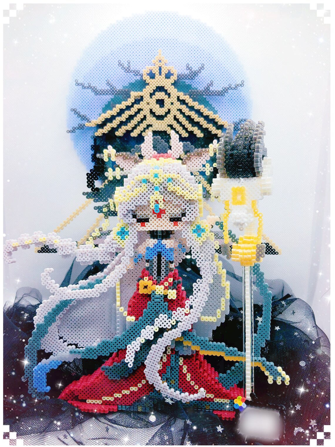 Instant Download 3D Perler Bead Pattern Immortal Goddess Star - Etsy