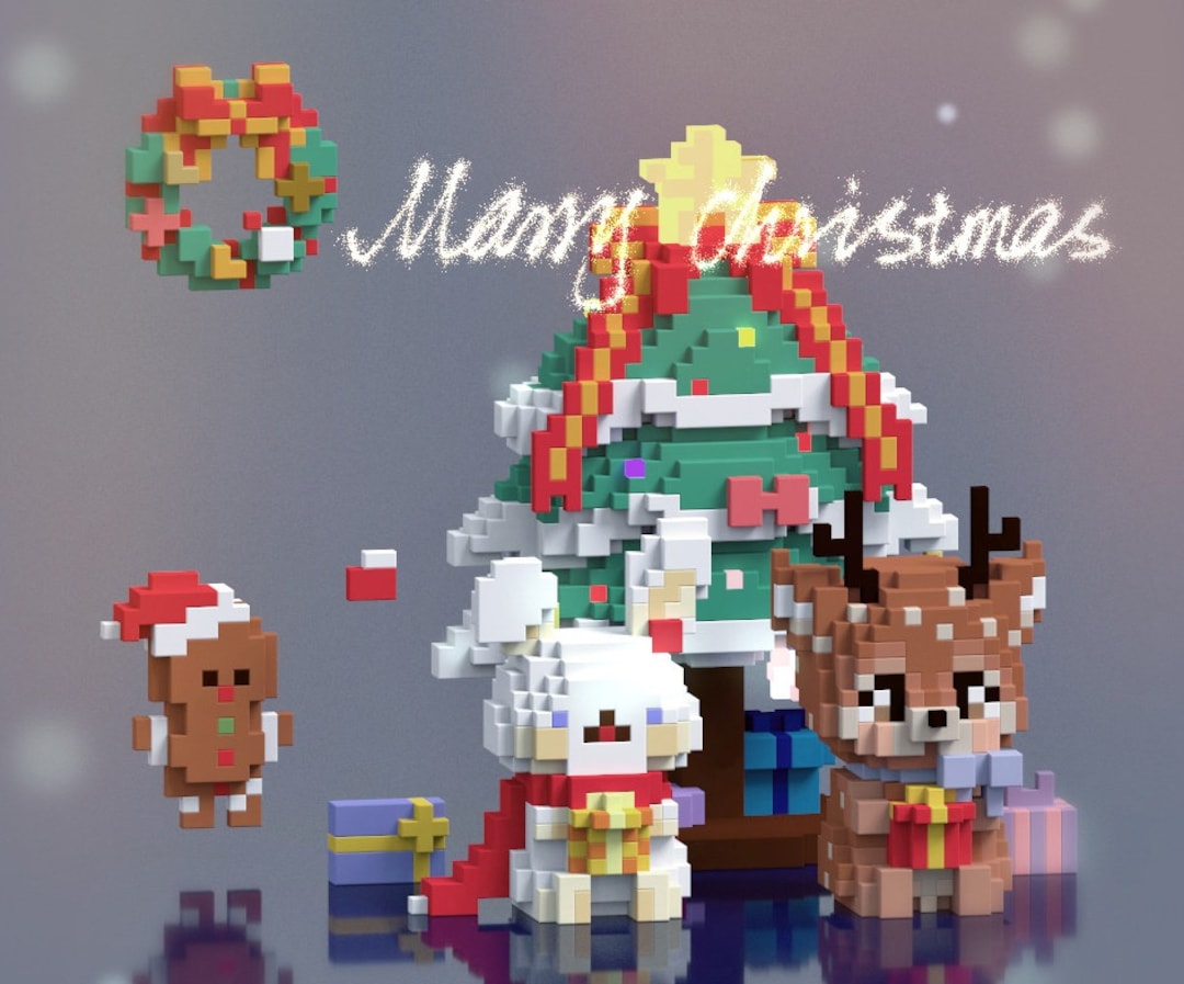 Instant Download! 3D Perler Bead Tutorial Pattern Christmas Tree ...