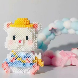 3D Perler Bead Pattern Squeaky Mouse - Etsy