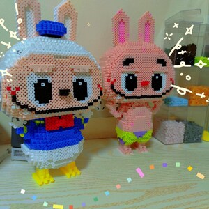 Instant Download! 3D Perler Bead Pattern Labubu Donald Duck - Etsy Canada