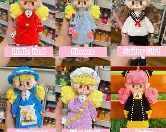 Instant Download Set of 2 3D Perler Bead Pattern Tutorial How - Etsy