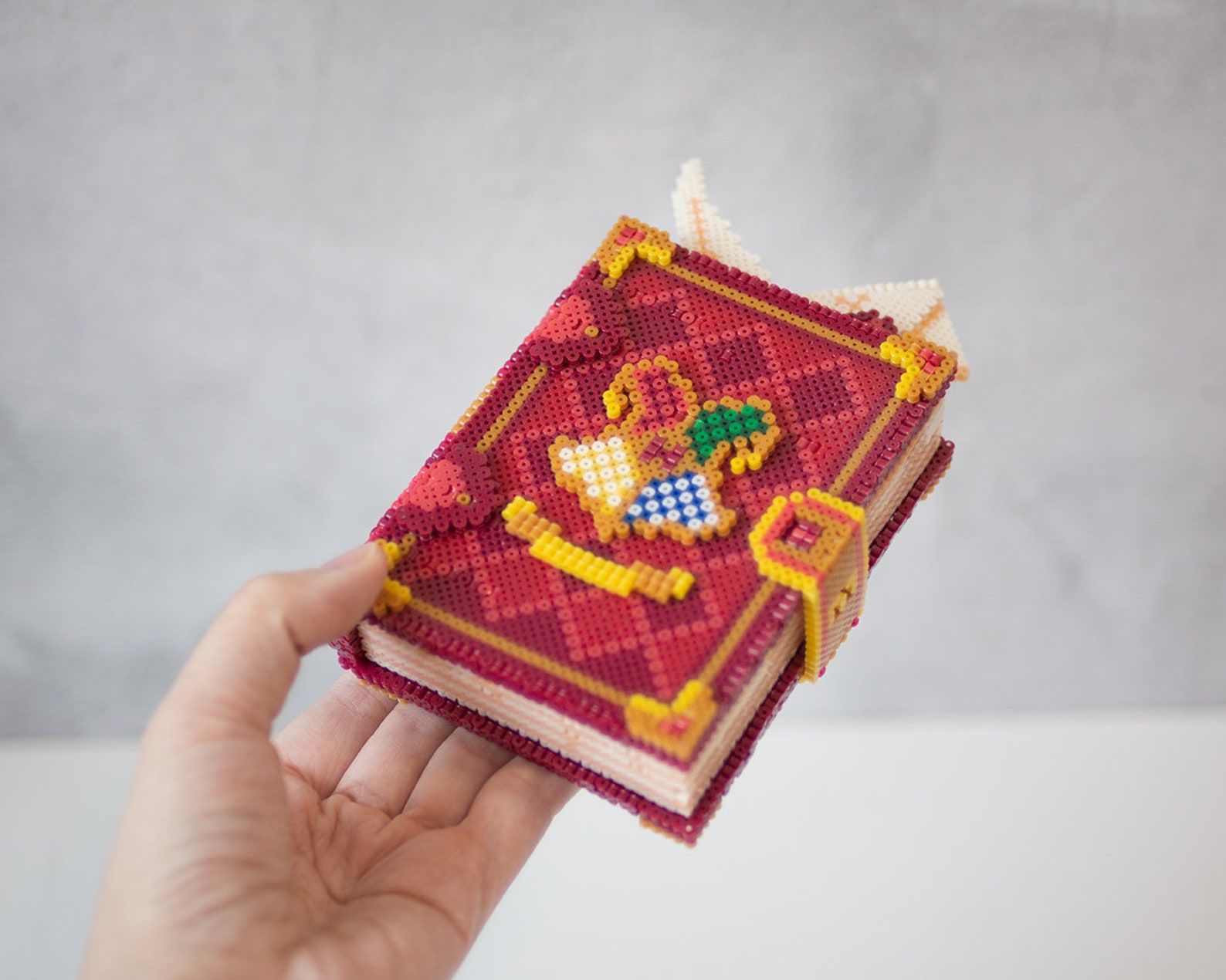 3D Perler Bead Digital Pattern Boy Wizard School Harry Book - Etsy UK