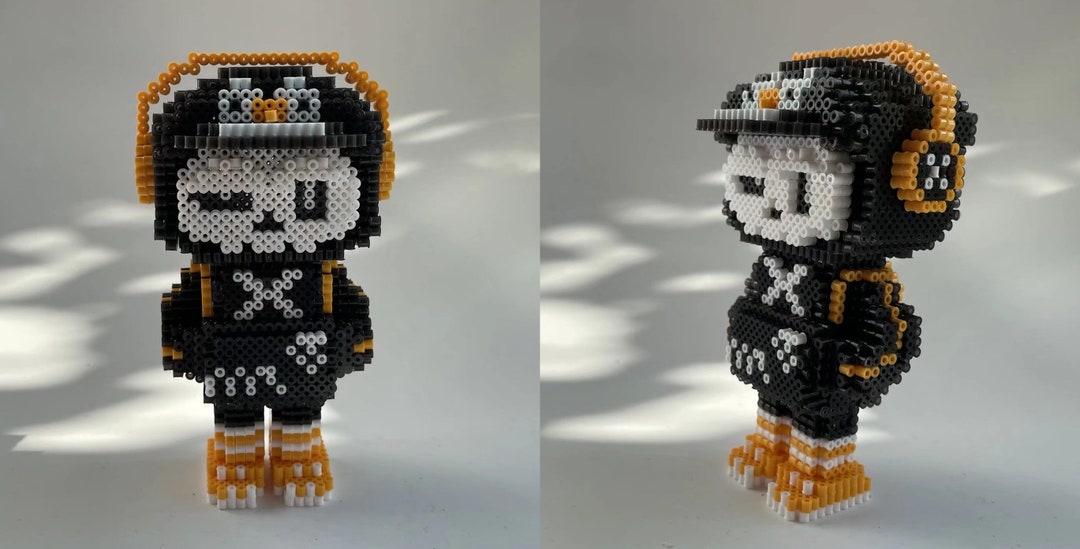 Instant Download! 3D Perler Bead Pattern Mr Bone Skeleton - Etsy Australia