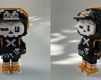 Instant Download 3D Perler Bead Pattern Mr Bone Skeleton - Etsy Australia
