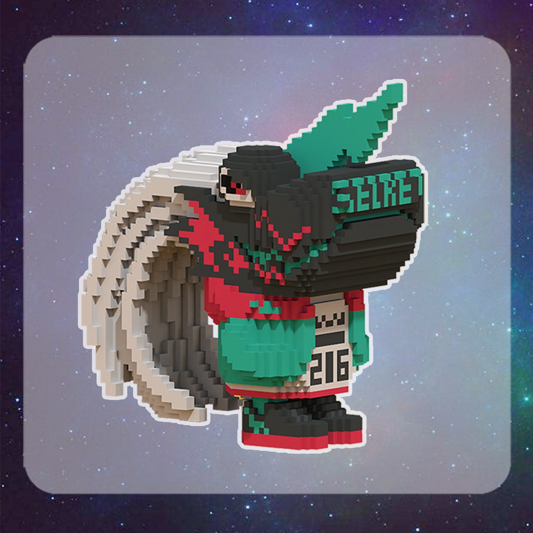 Instant Download! 3D Perler Bead Digital Pattern Cool Mecha Chameleon ...