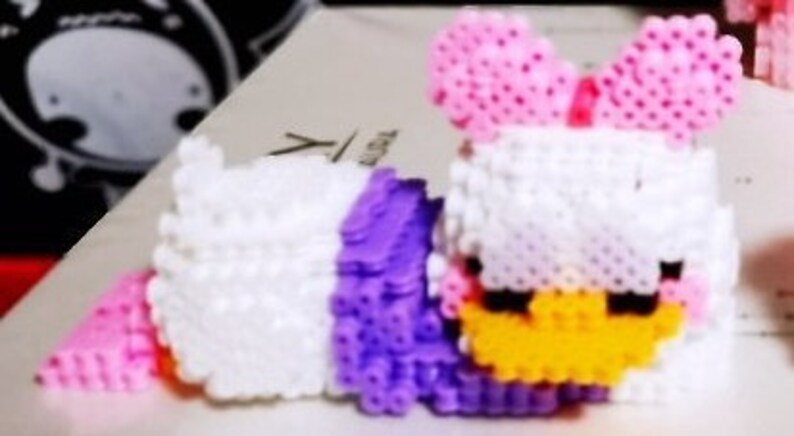 Instant Download 3D Perler Bead Pattern Daisy Duck Sleeping - Etsy