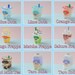 3D Perler Bead Pattern Kawaii Summer Beverages Soda, Frappe, Boba ...