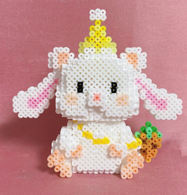 3D Perler Bead Pattern Squeaky Mouse - Etsy
