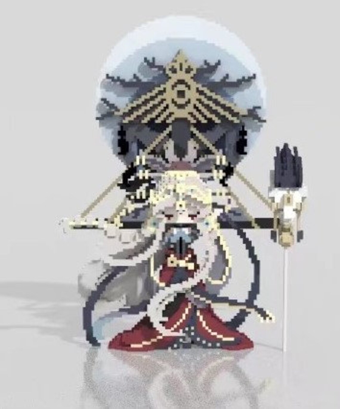 Instant Download 3D Perler Bead Pattern Immortal Goddess Star - Etsy