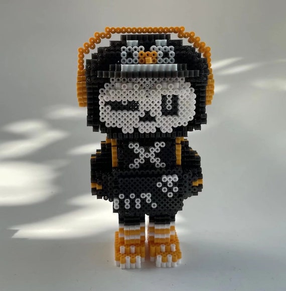 Perler Skeleton Brothers By How To Make Minecraft Perler Bead Pattern