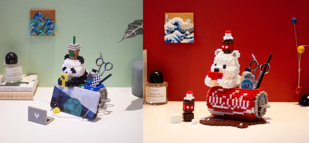 Instant Download Set of 2 3D Perler Bead Pattern Coca Cola Sprite Soda ...