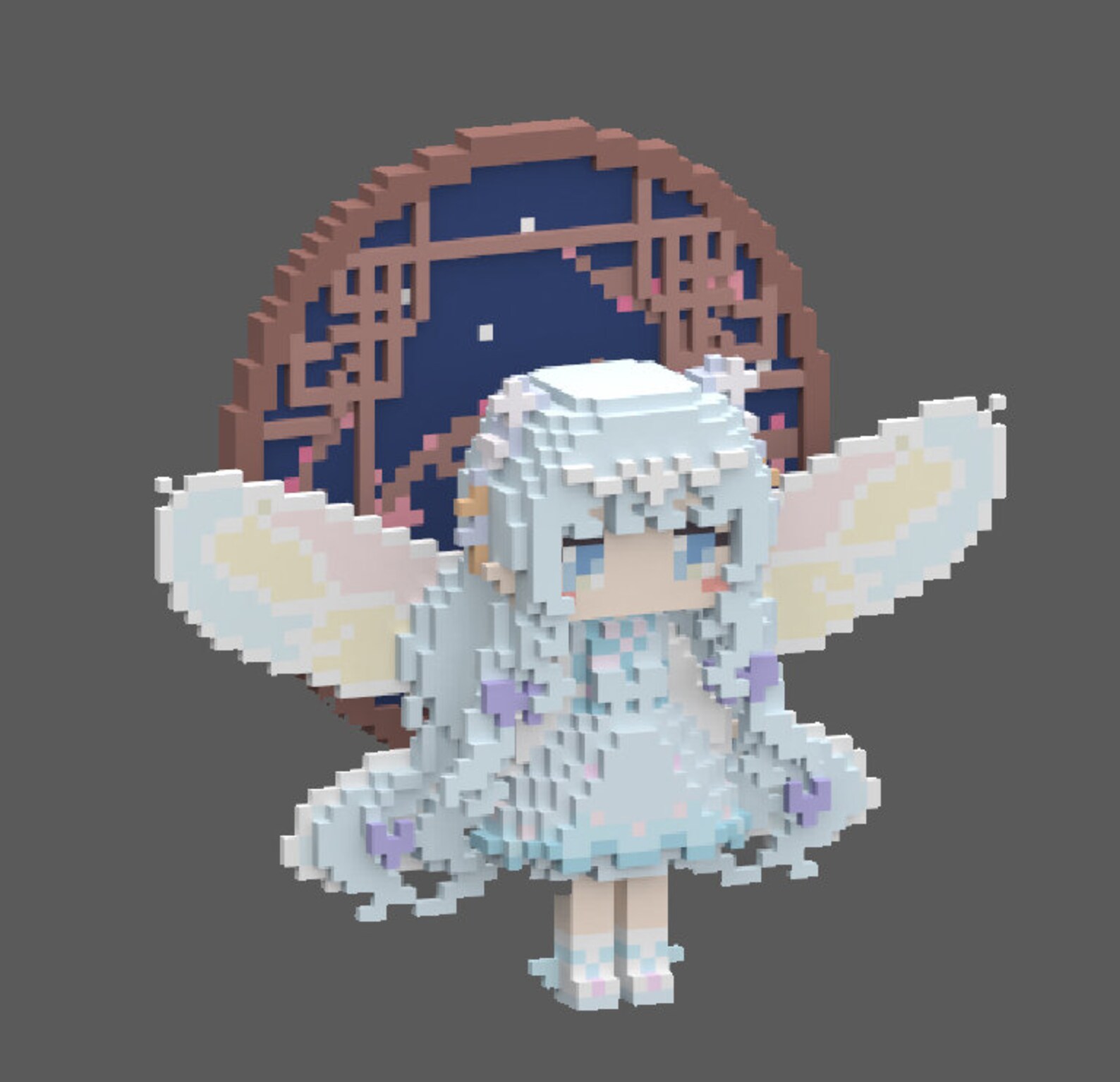 Instant Download 3D Perler Bead Pattern Tutorial Kawaii Angel | Etsy