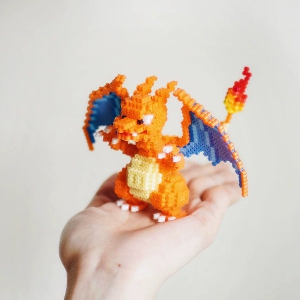 Perler Beads Charizard - Etsy
