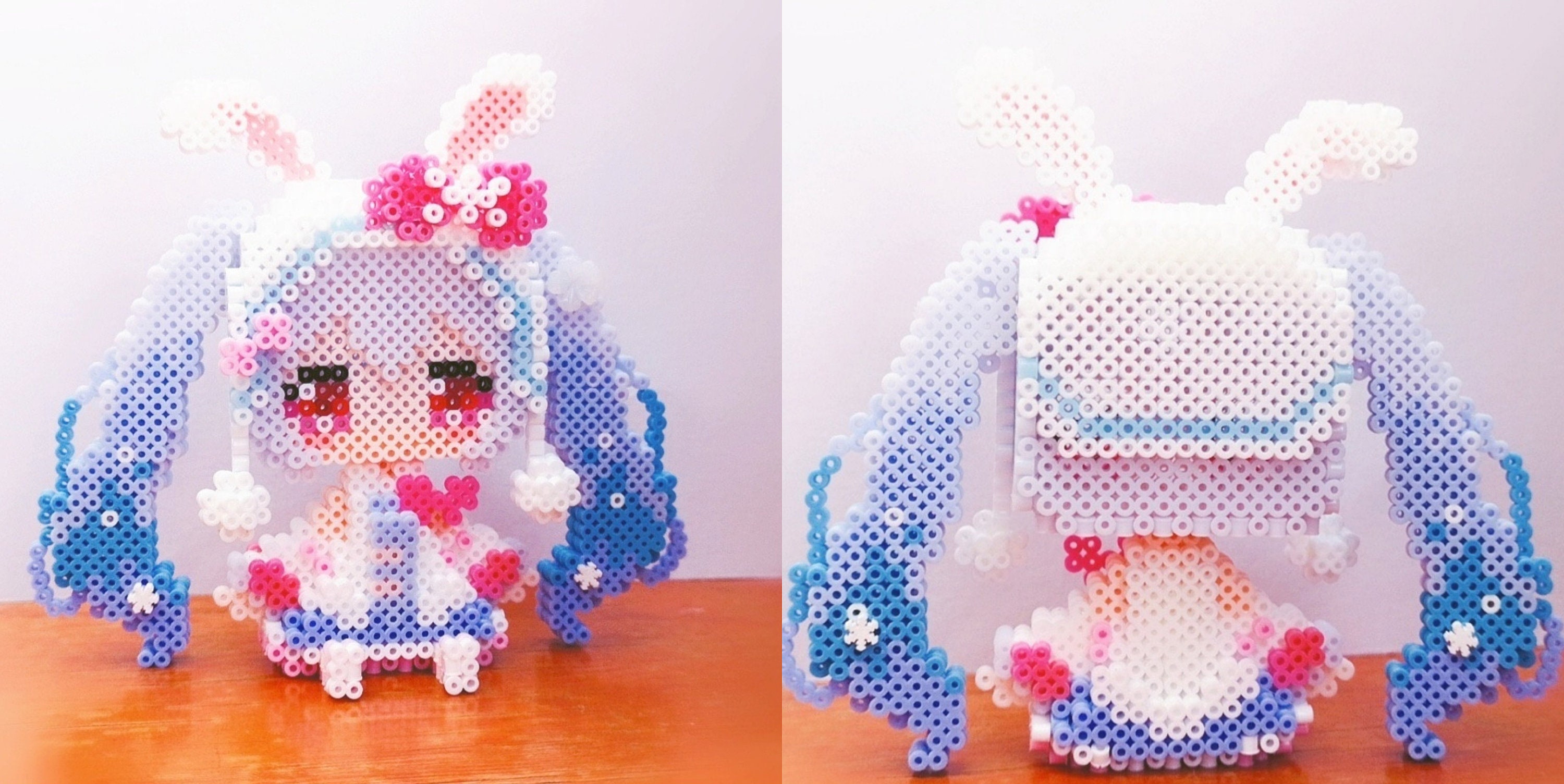 Instant Download Set of 3 3D Perler Bead Pattern Tutorial - Etsy