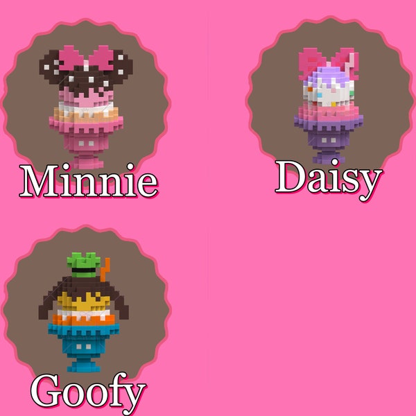 3d Perler Goofy - Etsy