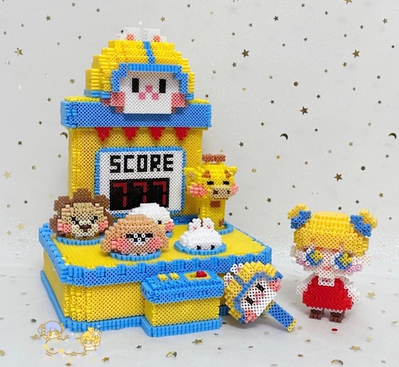 Instant Download 3D Perler Bead Pattern Tutorial Cute Whack a | Etsy